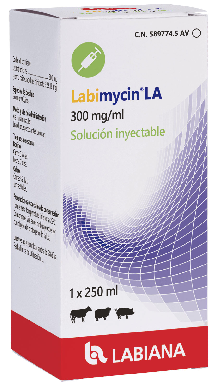 Labimycin® LA 300 mg/ml ahora también para porcino