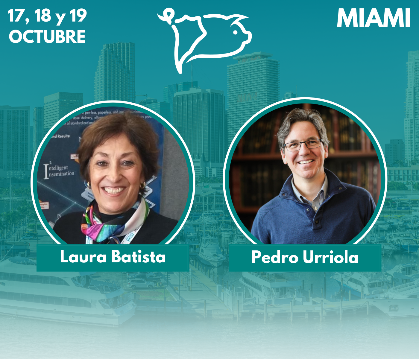 Laura Batista y Pedro Urriola, presentes en el porciFORUM Latam